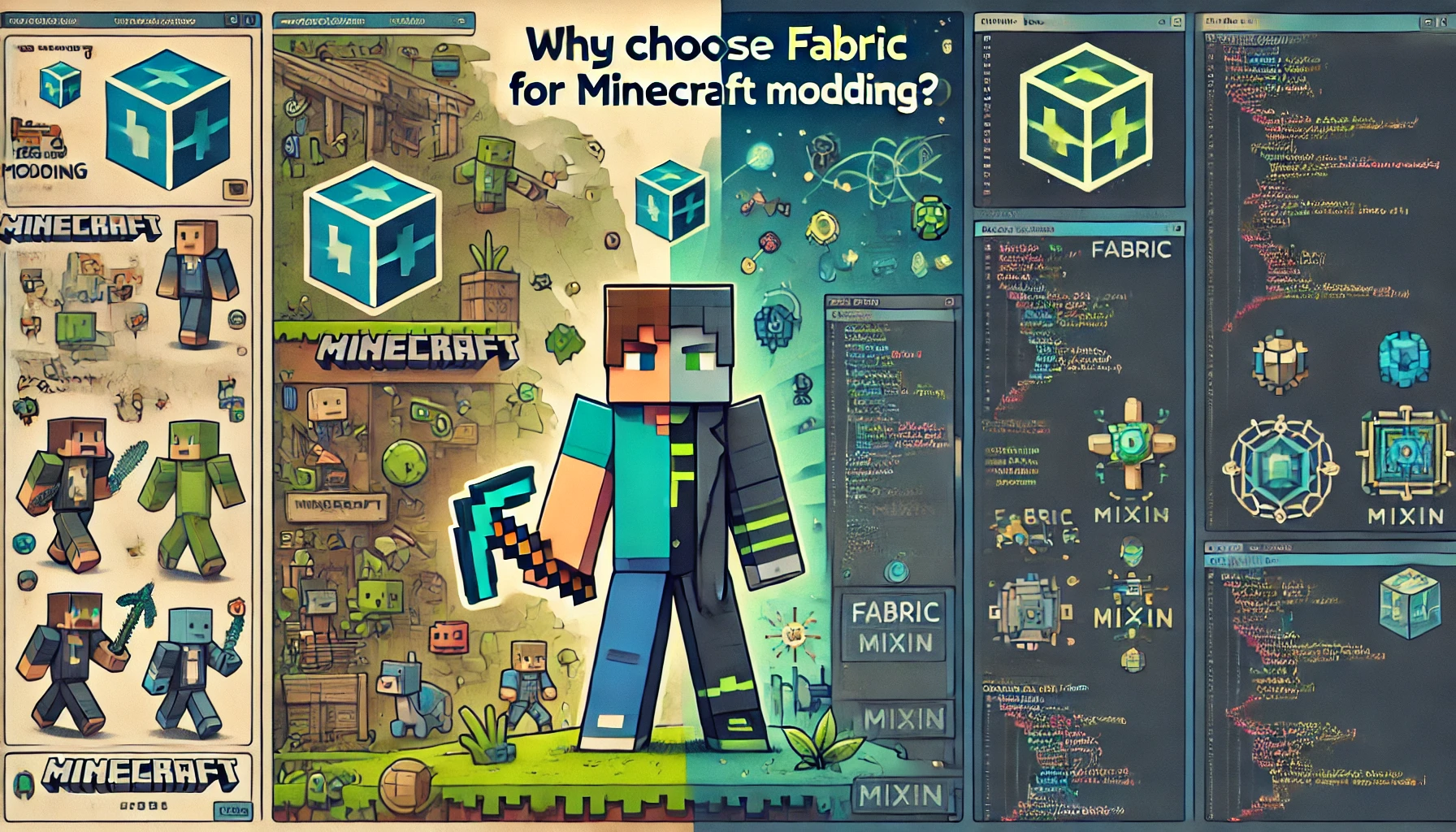 Minecraft Fabric vs Forge: 왜 Fabric을 선택해야 하는가 – 수다 SUDA